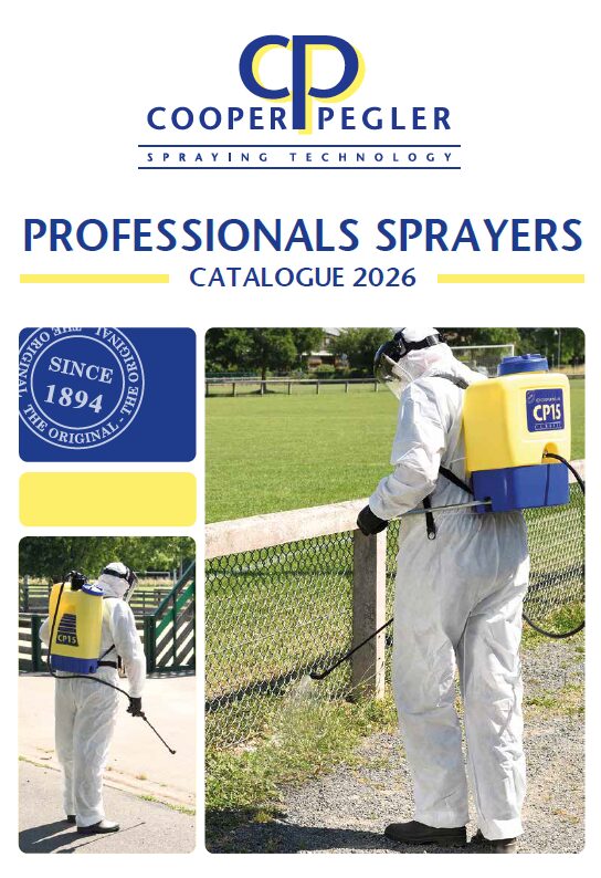Download our catalog : Cooper-Pegler, professionnal spraying technology